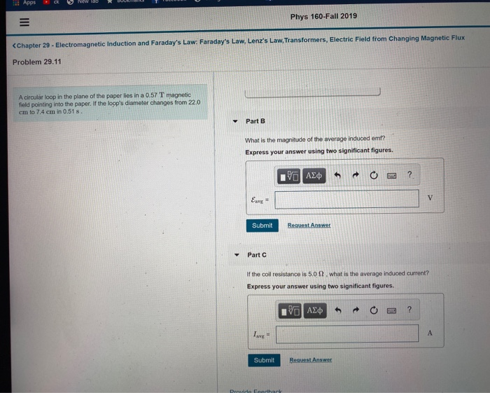Solved Phys 160-Fall 2019 | Chegg.com Solved Phys 160-Fall 2019 | Chegg.com
