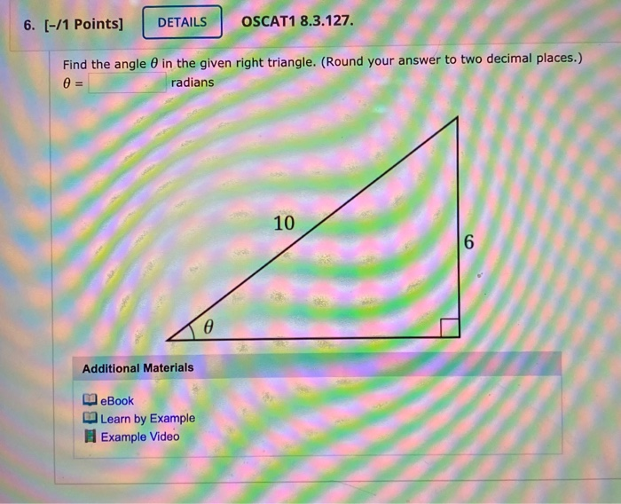 Solved 6. [-/1 Points) DETAILS OSCAT1 8.3.127. Find the | Chegg.com Solved 6. [-/1 Points) DETAILS OSCAT1 8.3.127. Find the | Chegg.com