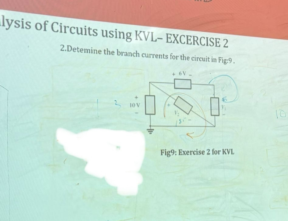Solved lysis of Circuits using KVL- EXCERCISE 22.Detemine | Chegg.com Solved lysis of Circuits using KVL- EXCERCISE 22.Detemine | Chegg.com