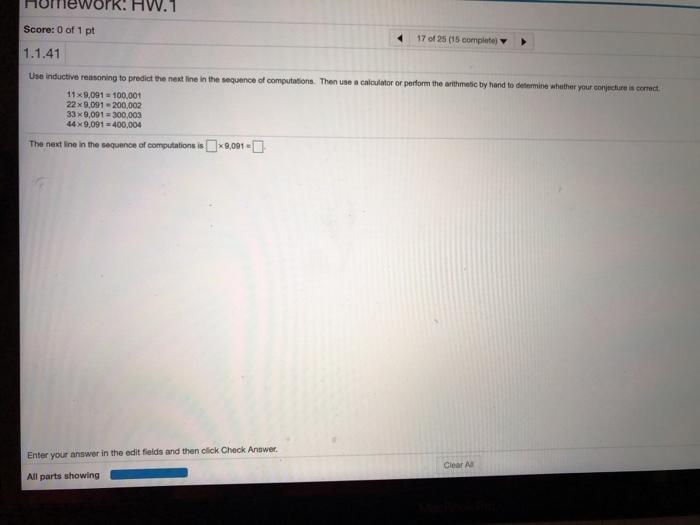 Solved Homework Hw 1 Score 0 Of 1 Pt 17 Of 25 15 Complete