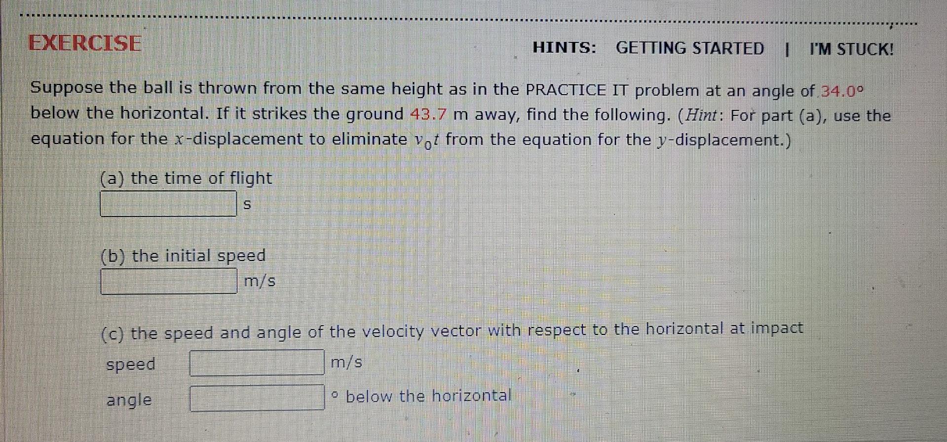 Solved EXERCISE HINTS: GETTING STARTED T I'M STUCK! Suppose | Chegg.com