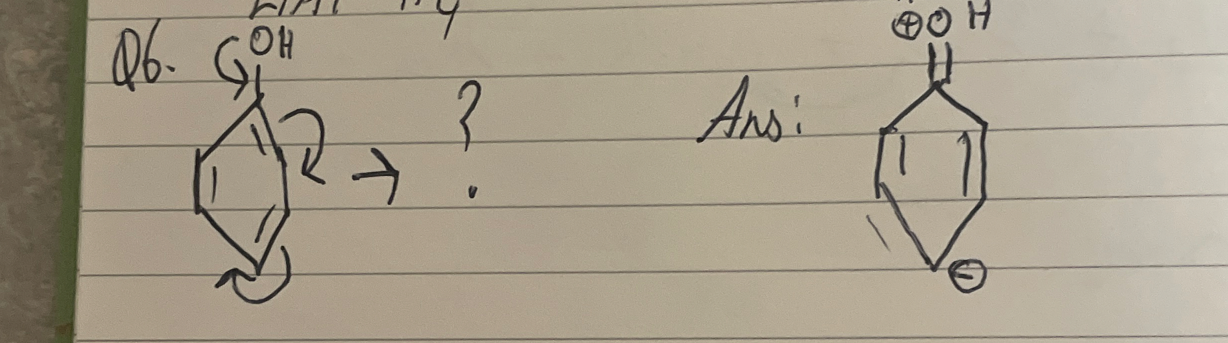 Solved Can you explain the curly arrows in this to make the | Chegg.com