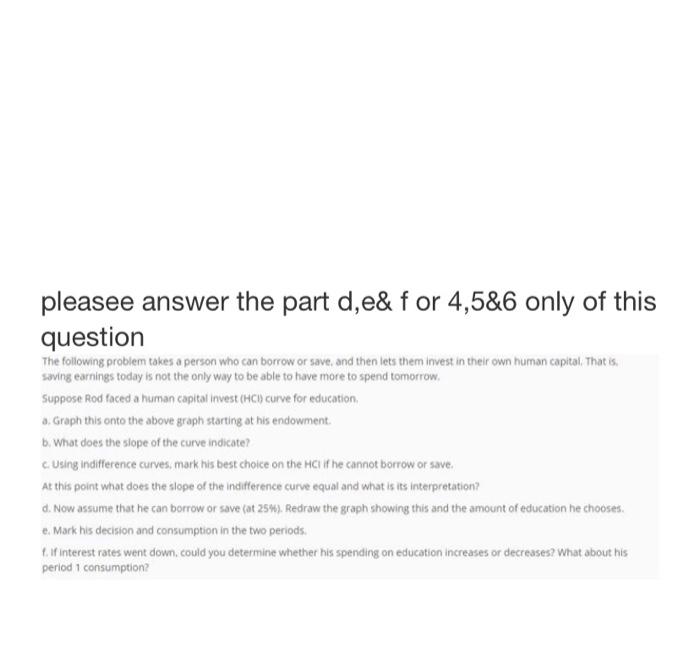 pleasee answer the part d,e& f or 4,5&6 only of this | Chegg.com