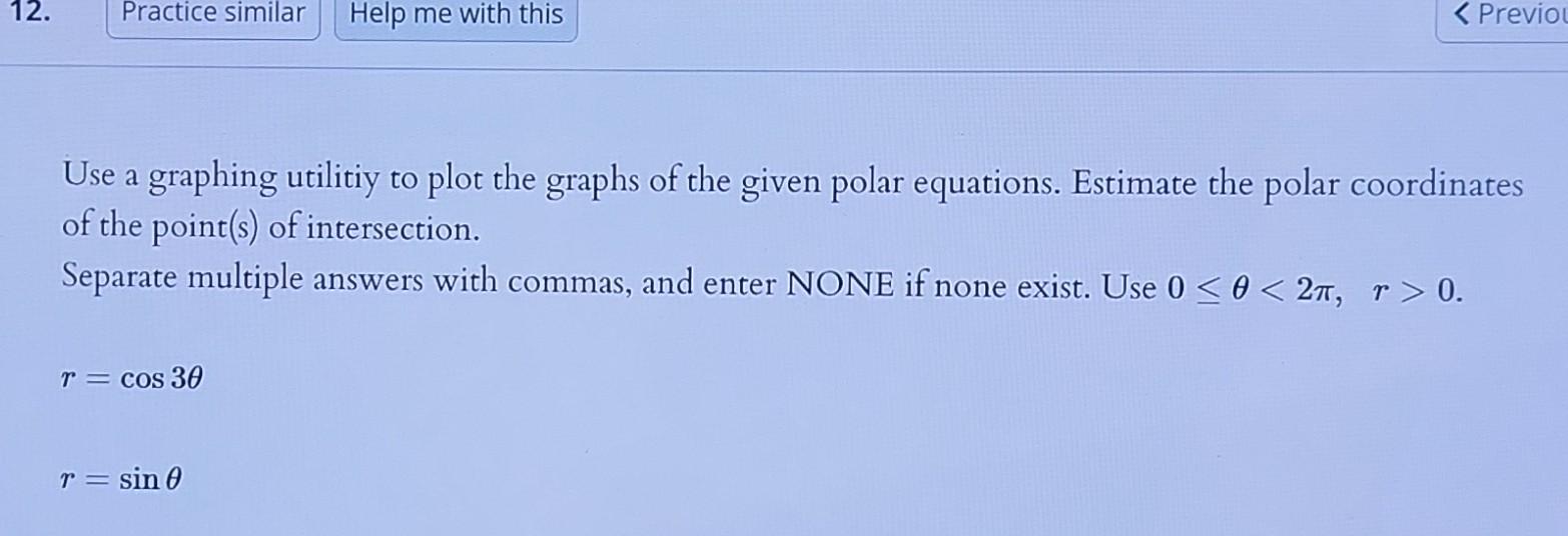 Solved Use a graphing utilitiy to plot the graphs of the | Chegg.com