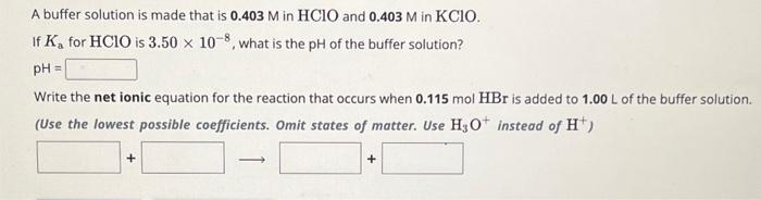 Solved A buffer solution is made that is 0.421M in H2CO3 and | Chegg.com