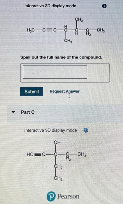 Solved Interactive 3D display mode CH, HC-CEC- -CH, CH, | Chegg.com