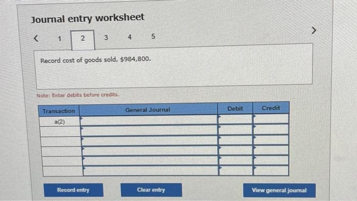 Solved Journal entry worksheet Sold $1,345,600 of | Chegg.com
