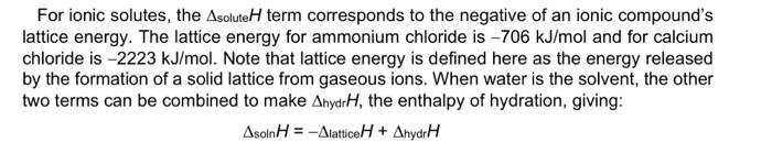 Solved what is the solubility cycle for Ammonium chloride | Chegg.com