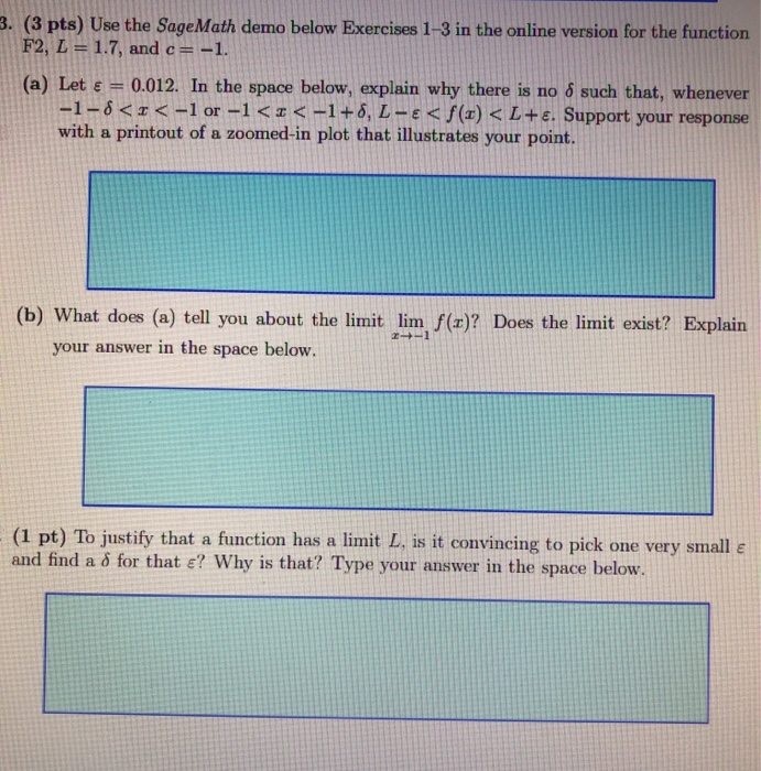 . (3 pts) Use the SageMath demo below Exercises 1-3 | Chegg.com