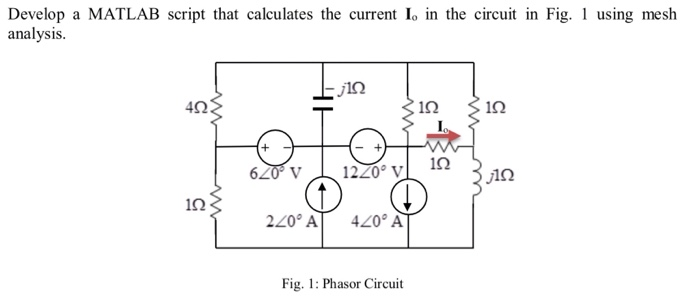 Solved Develop A Matlab Script That Calculates The Current