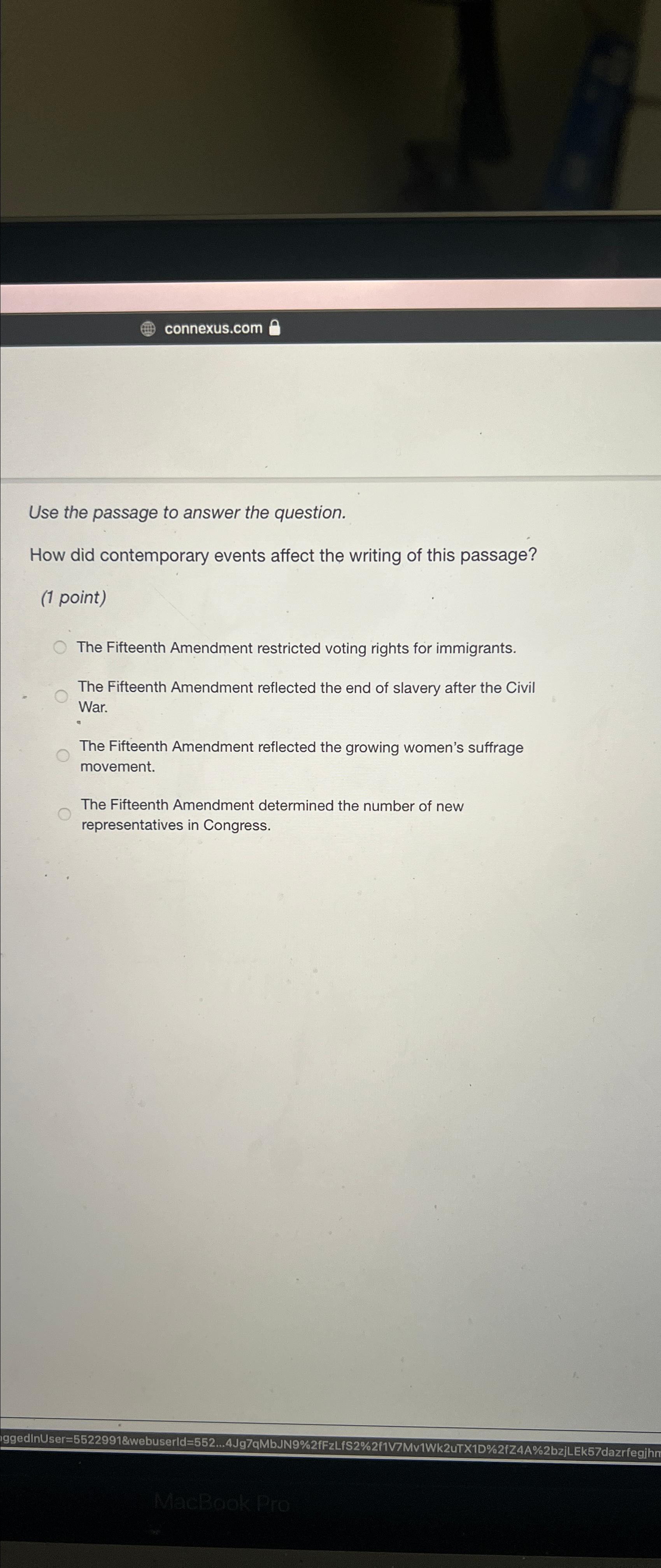 Solved Use the passage to answer the question.How did | Chegg.com