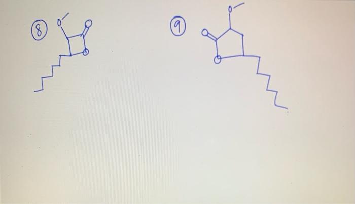 Solved 0 Break the lactone back into the coresponding ③ | Chegg.com