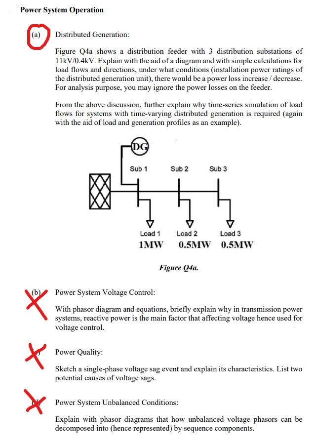 Solved Electrical Engineering : Power Systems - ﻿there is 4 | Chegg.com