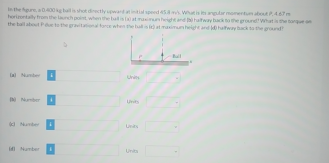 Solved In the figure, a 0.400kg ﻿ball is shot directly | Chegg.com