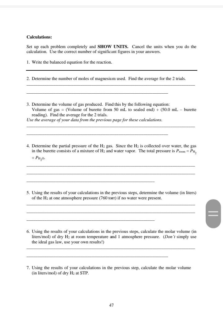 Solved Student Name: Section No.: ID Number Date Partner | Chegg.com