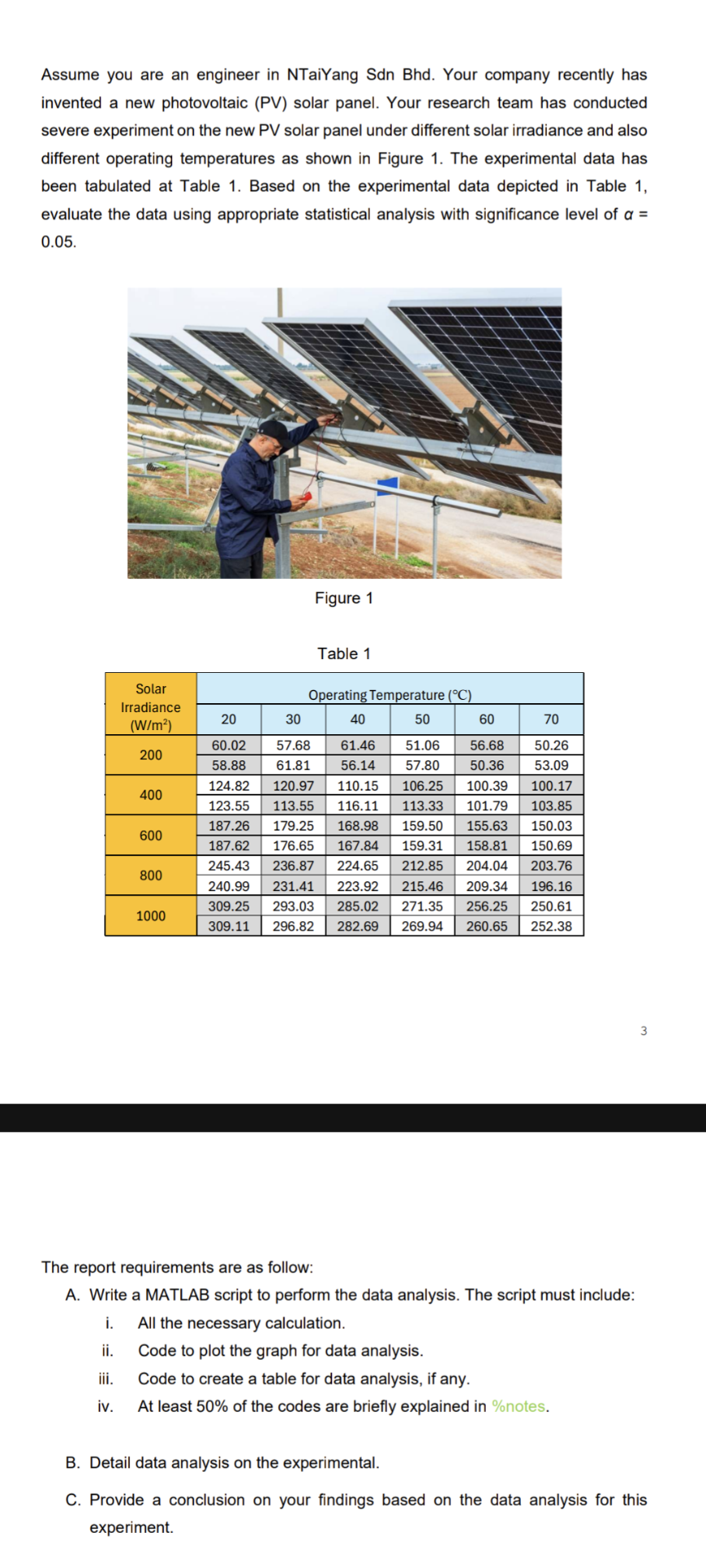 Solved Using Anova 2 ﻿way In Matlab ﻿please Solve This