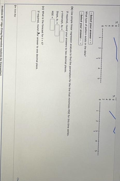 Solved (b) Use simple linear regression analysis to find the | Chegg.com