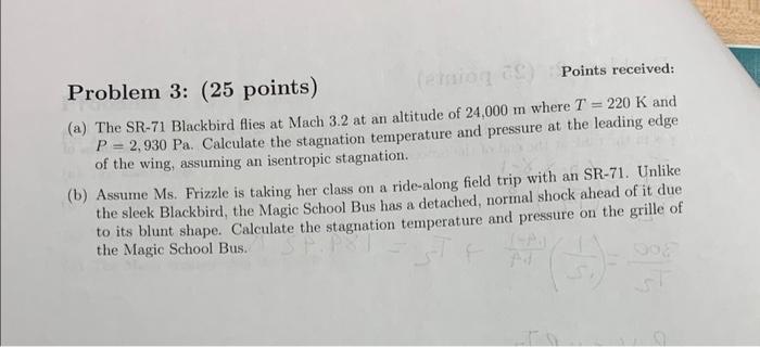 Solved Problem 3: (25 points) (elnioq GS) Points received: | Chegg.com Solved Problem 3: (25 points) (elnioq GS) Points received: | Chegg.com