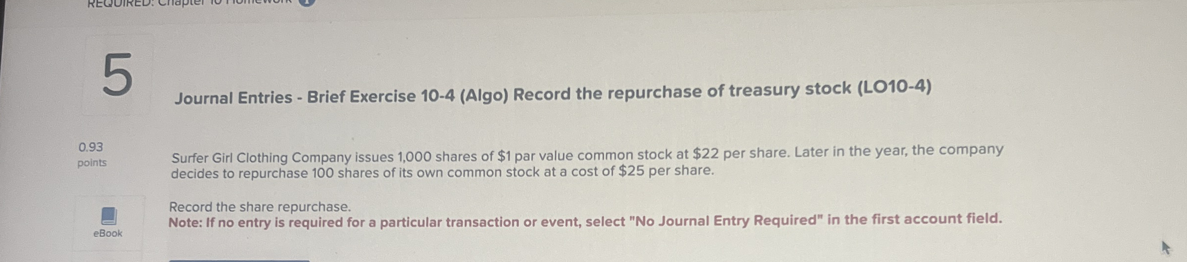Solved Journal Entries - ﻿Brief Exercise 10-4 (Algo) ﻿Record | Chegg.com