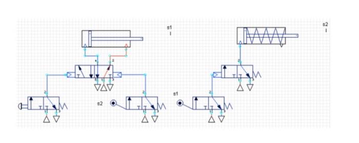 Solved Procedure: - Design the circuit of this pneumatic | Chegg.com