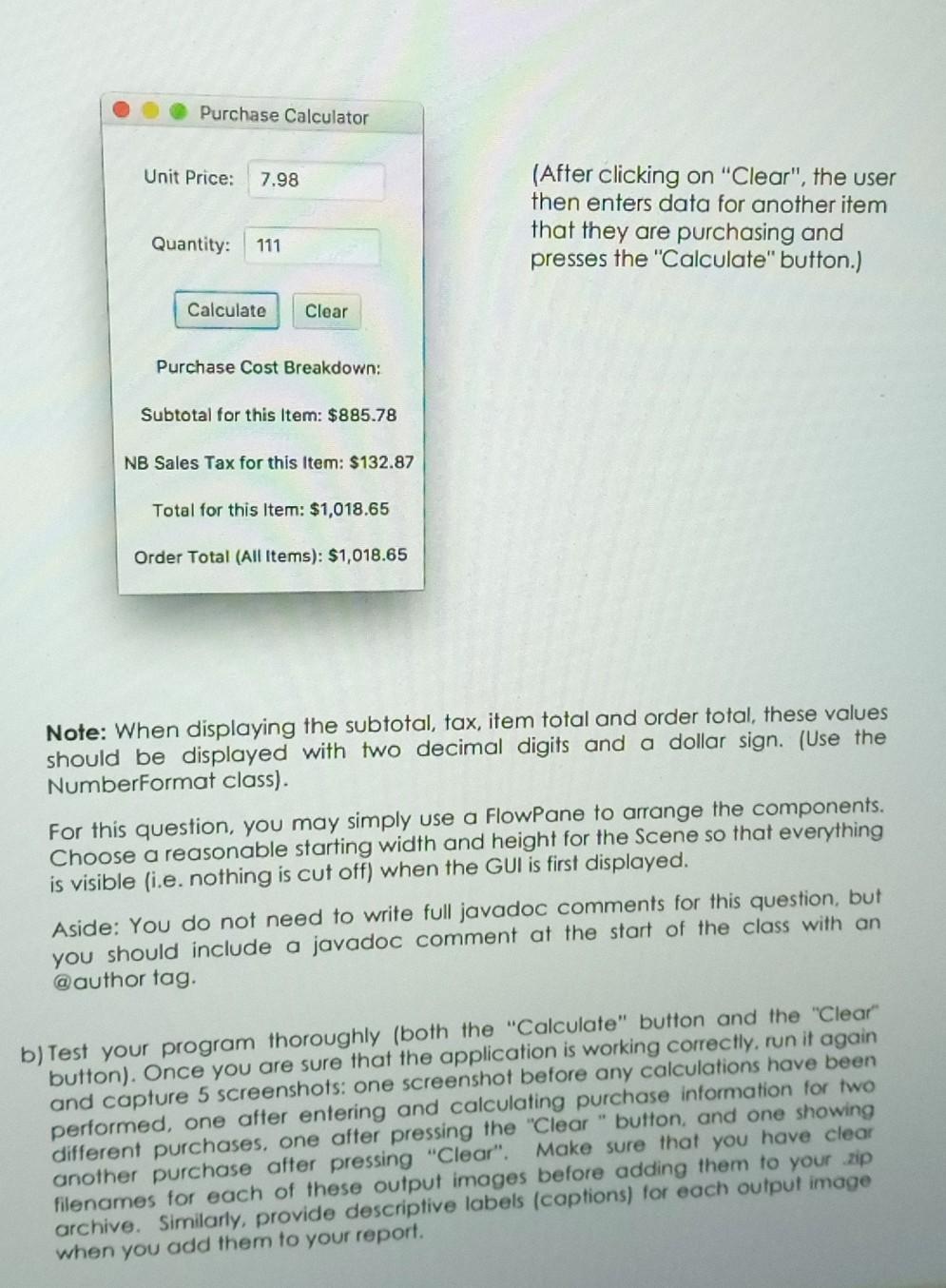Solved 1. Creating a Purchasing Calculator: a) An online | Chegg.com