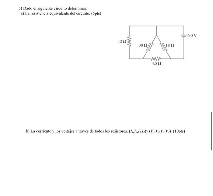 Solved given the following circuit determine:a) the | Chegg.com