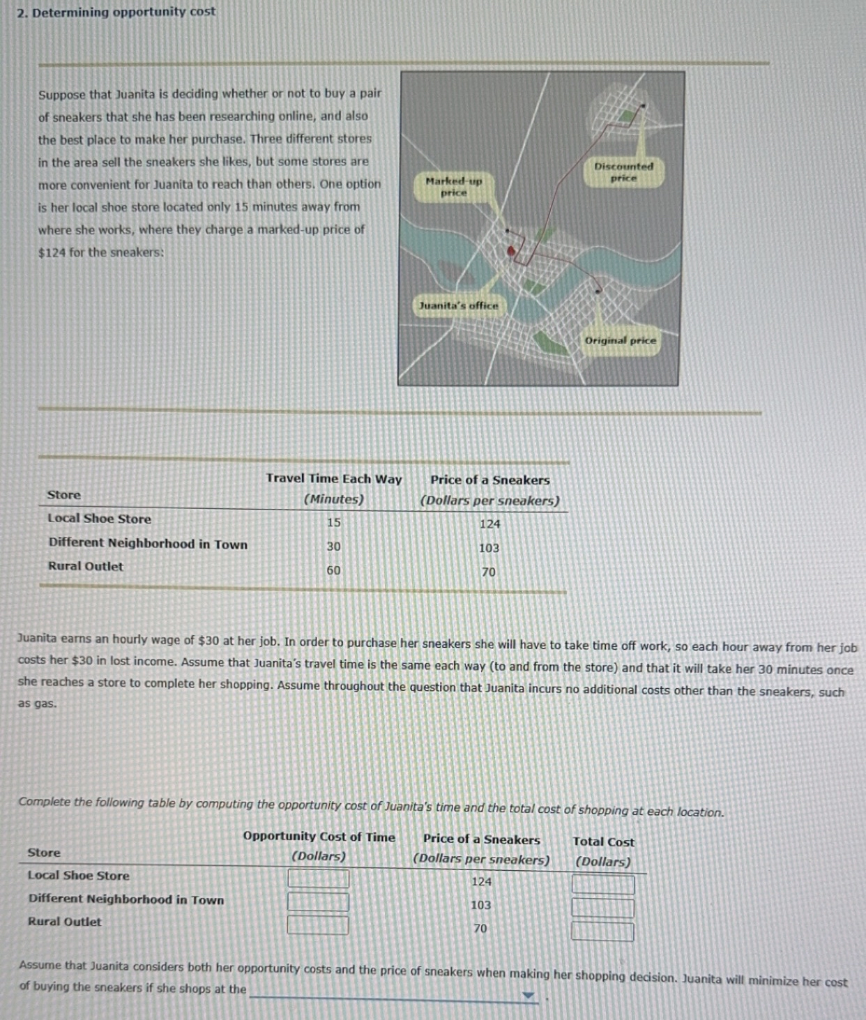 Solved Determining opportunity costq,Suppose that Juanita is | Chegg.com