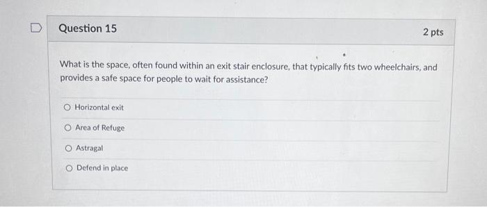 Solved If a second exit is required, what is the minimum | Chegg.com