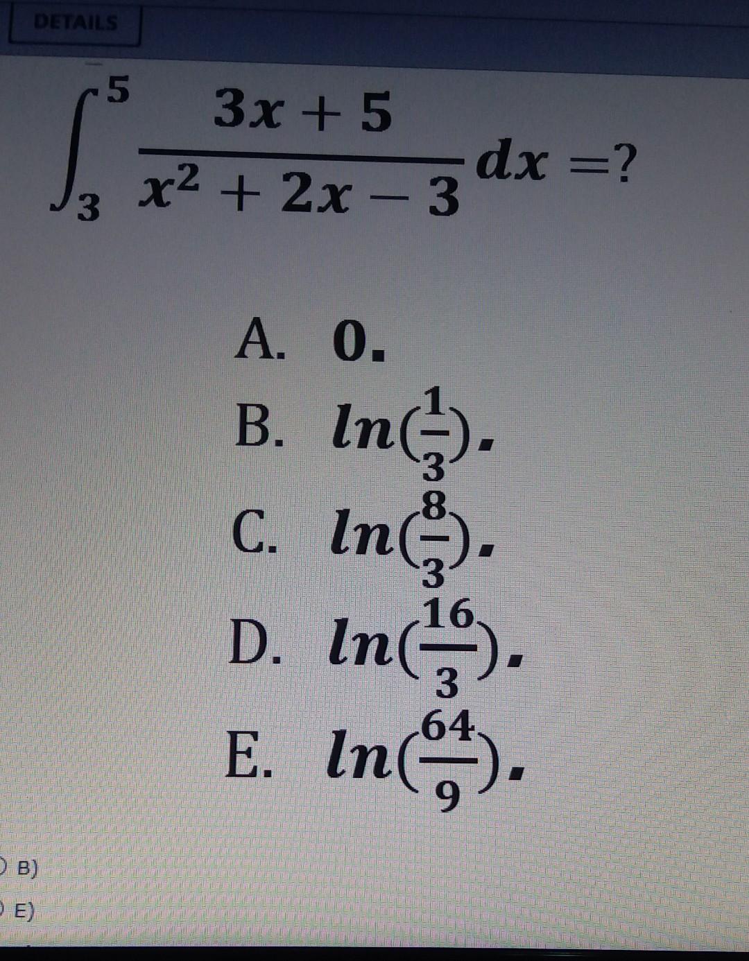 Solved 9. DETAILS SINT is The series 2-1(-1)n-1 A) An | Chegg.com