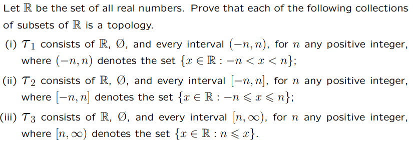 Solved Let R ﻿be the set of all real numbers. Prove that | Chegg.com