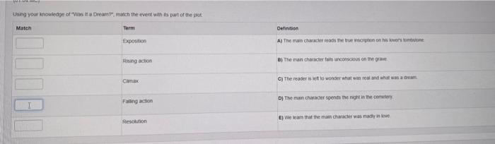 Using your knowledge of Was is a Pream? makeh the | Chegg.com