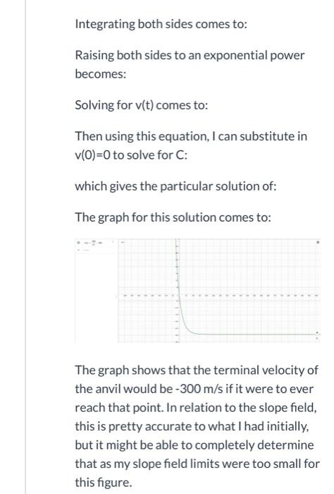Solved Choose a classmate's situation. Use Euler's method to | Chegg.com