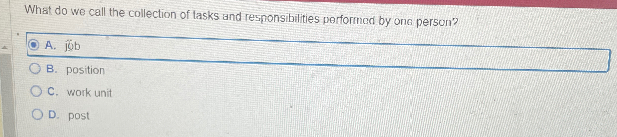 Solved What do we call the collection of tasks and | Chegg.com