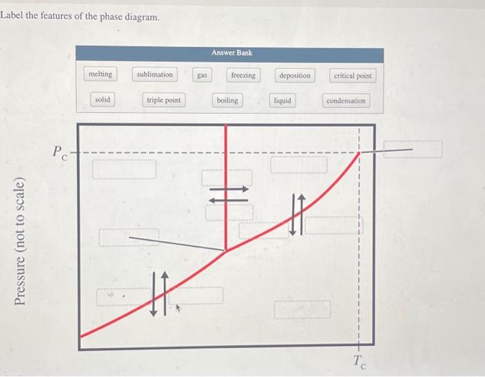 Construct Phase Diagram For This Systme And Label Each Regio