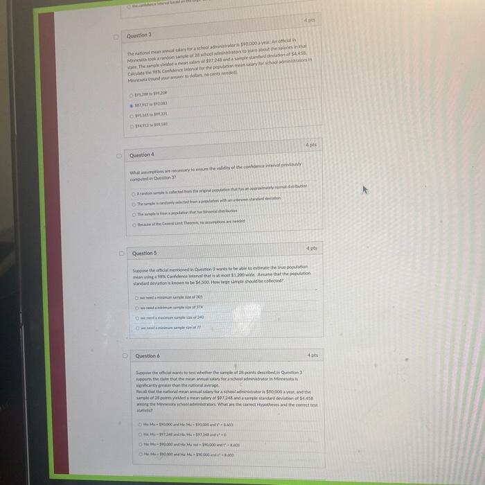 Solved Question Then mayor achos .000 Moms of school tonton | Chegg.com