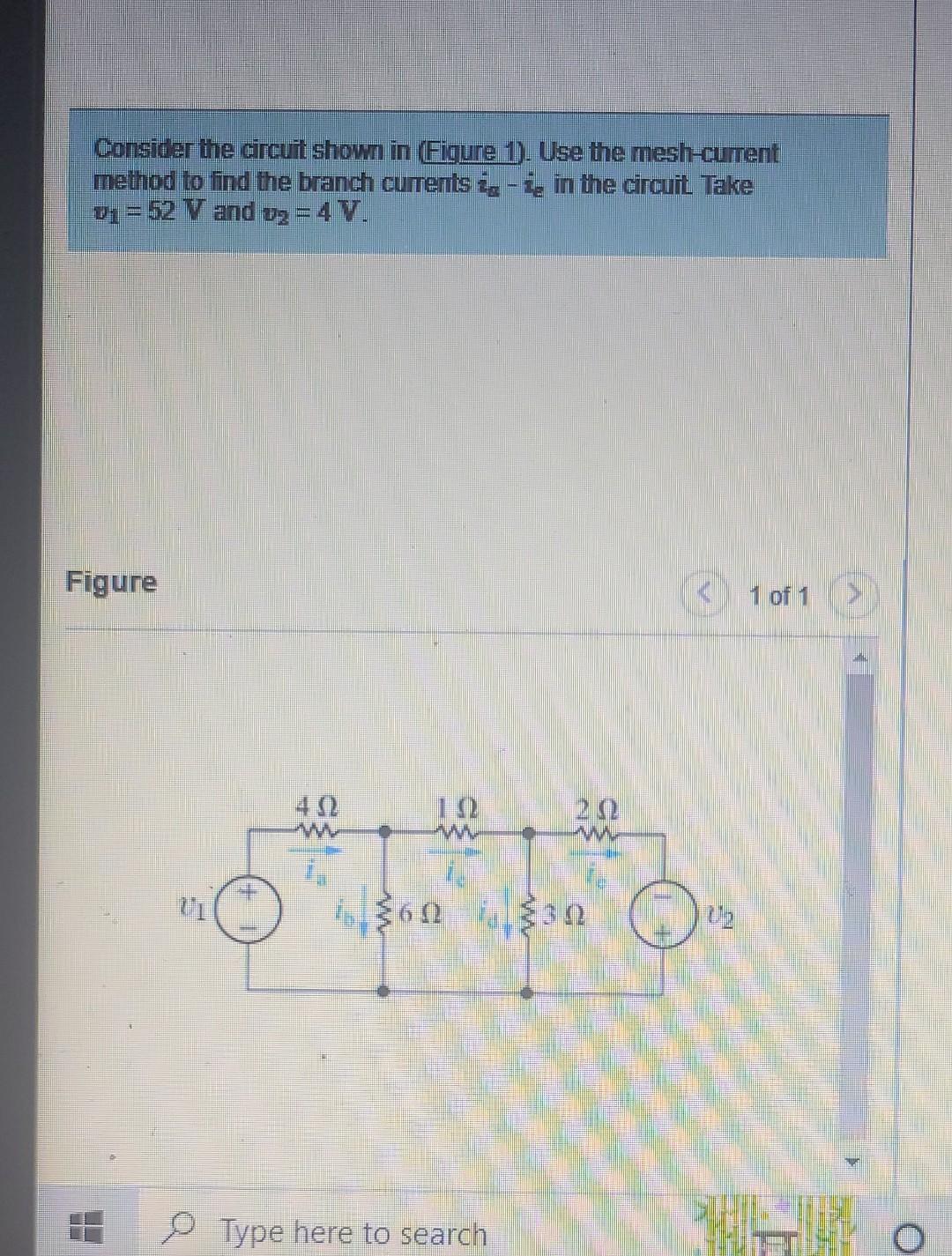 Solved Consider the circuit shown in (Figure 1). Use the | Chegg.com