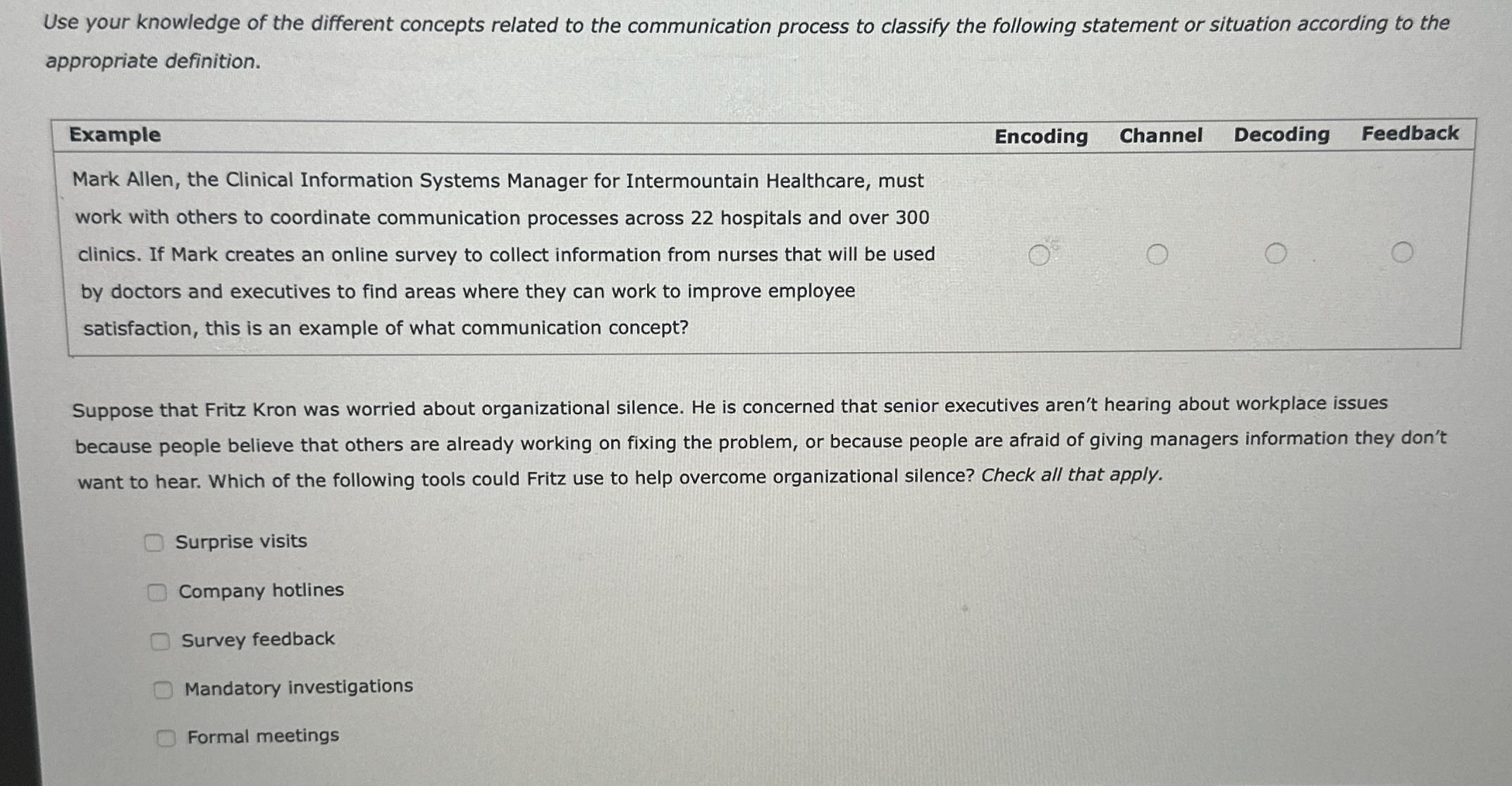 Solved Use your knowledge of the different concepts related | Chegg.com