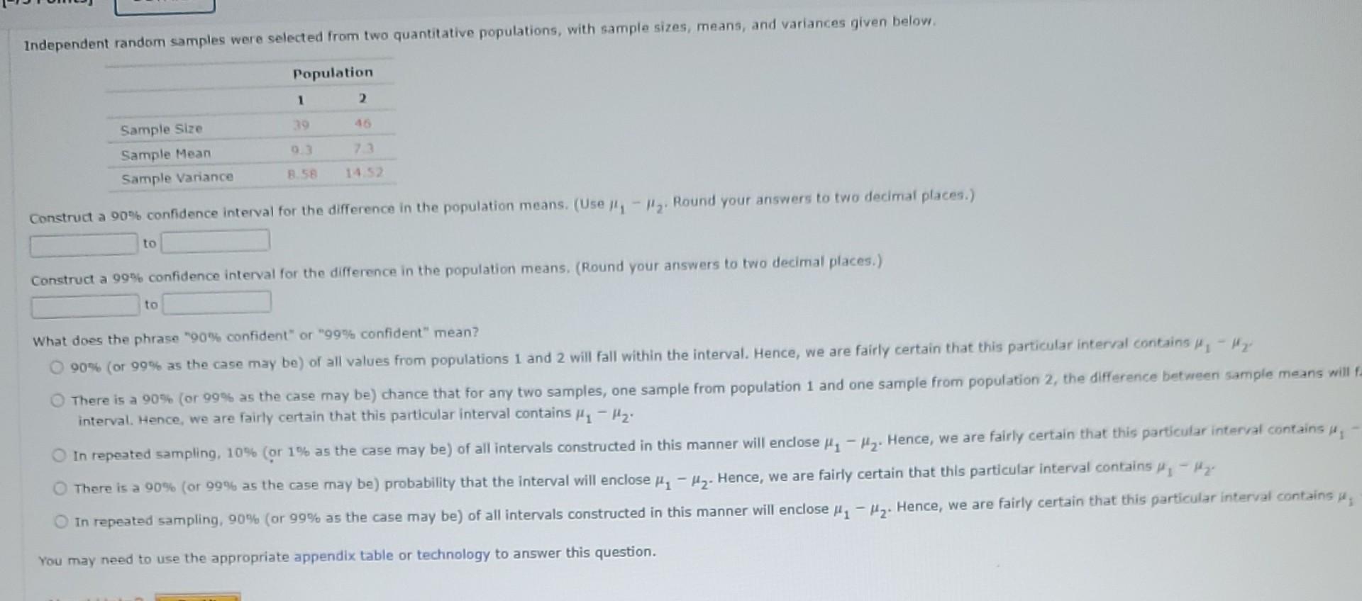 Solved Find the z-value needed to calculate large-sample | Chegg.com