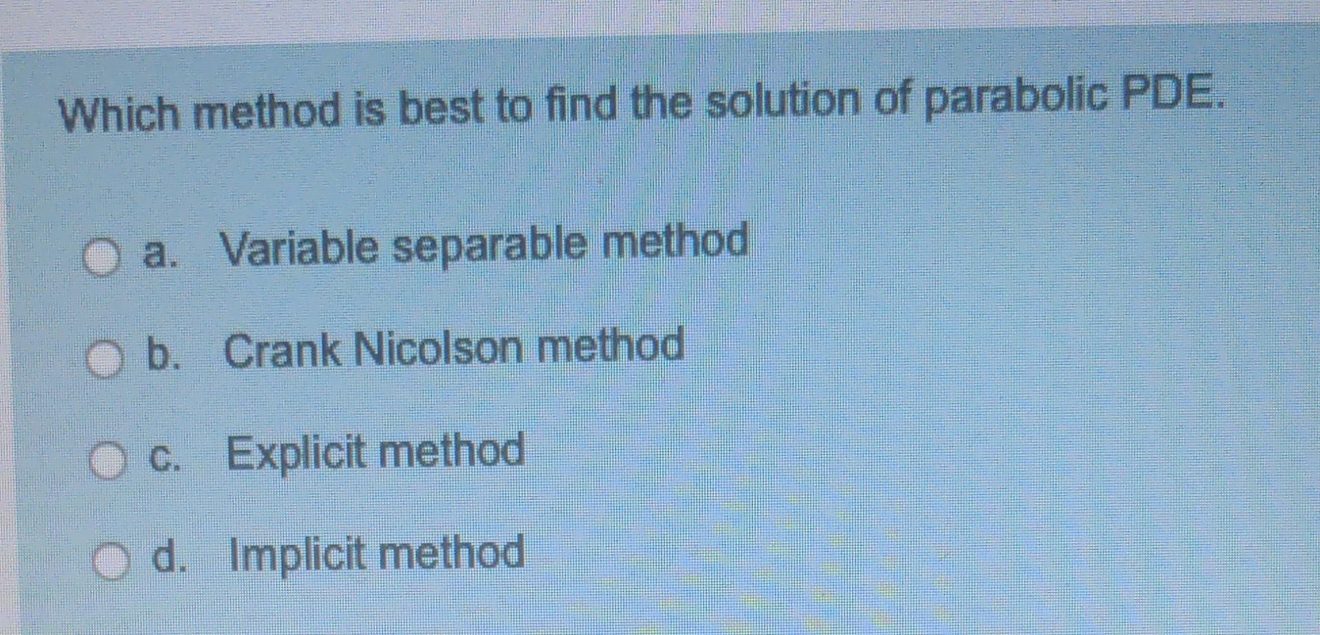 Solved Computational molecule for Simple Implicit method O | Chegg.com Solved Computational molecule for Simple Implicit method O | Chegg.com