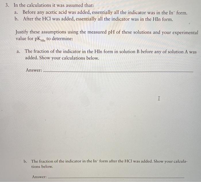 how are parts 3a and 3b solved with the given info | Chegg.com