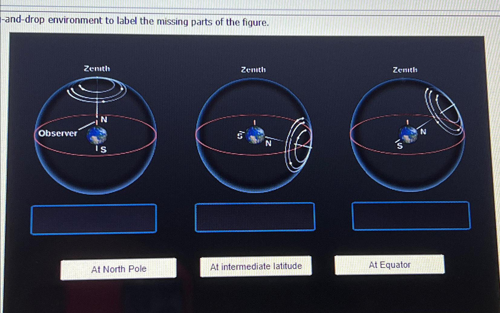 Solved -and-drop environment to label the missing parts of | Chegg.com