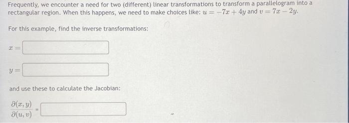 Solved Frequently, we encounter a need for two (different) | Chegg.com