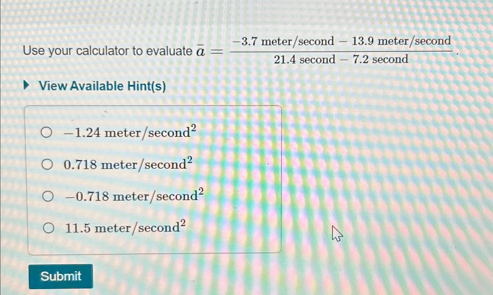 Solved Use your calculator to evaluate | Chegg.com
