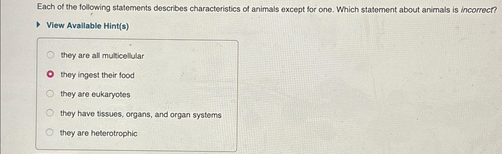 Solved Each of the following statements describes | Chegg.com