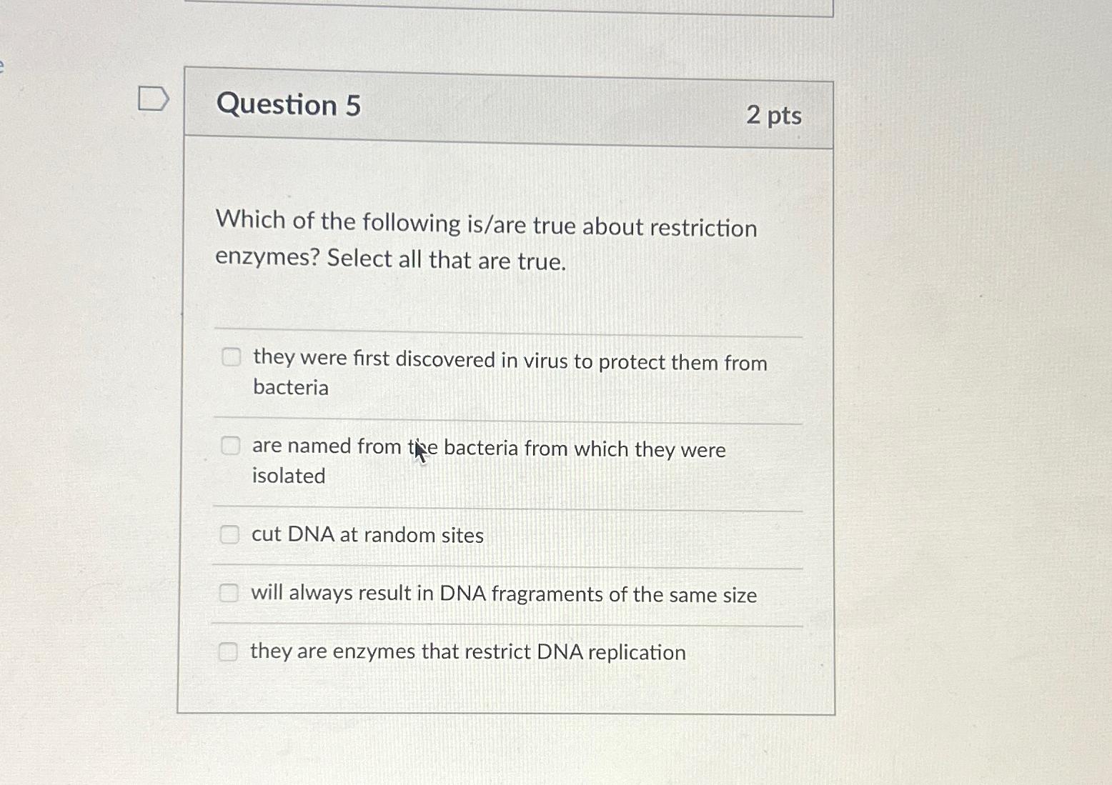 Solved Question 52 ﻿ptsWhich of the following is/are true | Chegg.com