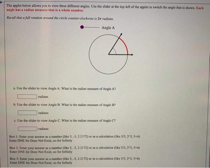 Solved The applet below allows you to view three different | Chegg.com