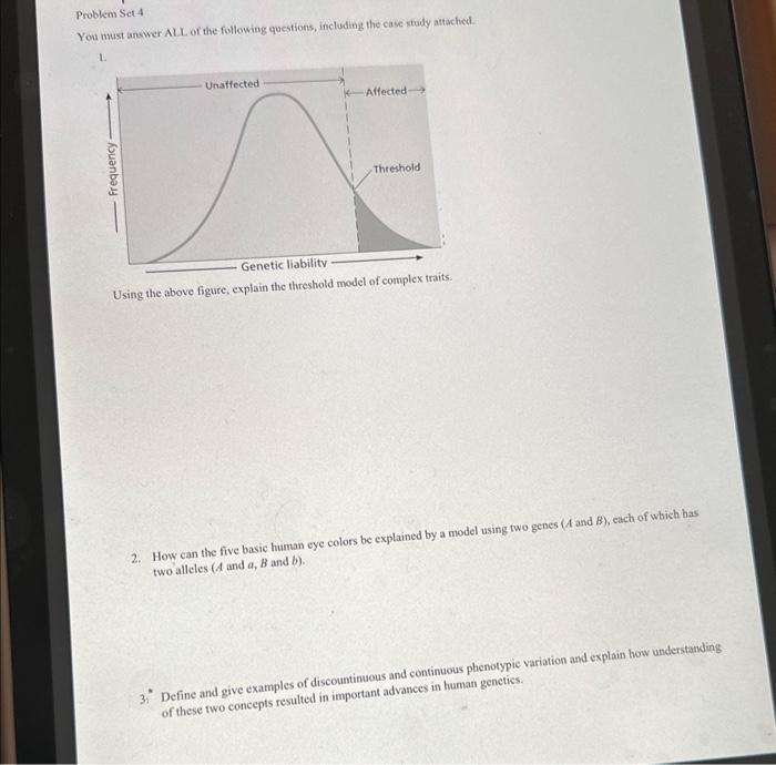 Solved Problem Set 4 You must answer ALL of the following | Chegg.com