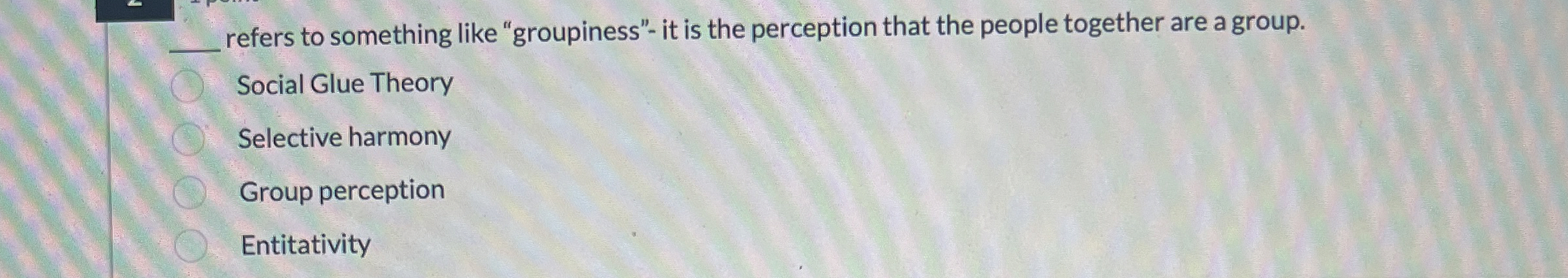 Solved q, ﻿refers to something like "groupiness"- ﻿it is the | Chegg.com