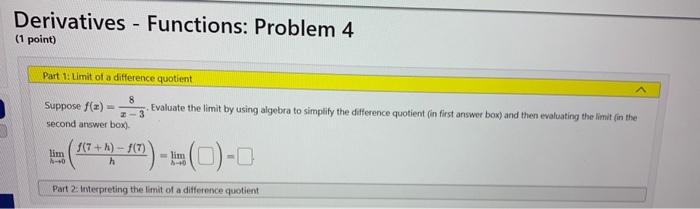 [solved] Suppose F X X38 Evaluate The Limit By Using Alg
