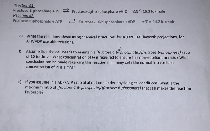 Solved Biochemistry problem | Chegg.com